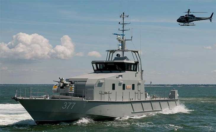 La marine algérienne reçoit son deuxième navire de patrouille FPB 98 ...