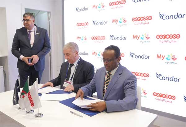 Condor et Ooredoo signent un accord de collaboration dans le domaine du ...
