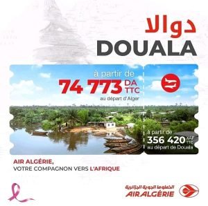 Ligne Alger-Douala : les vols seront disponibles à partir du 30 novembre
